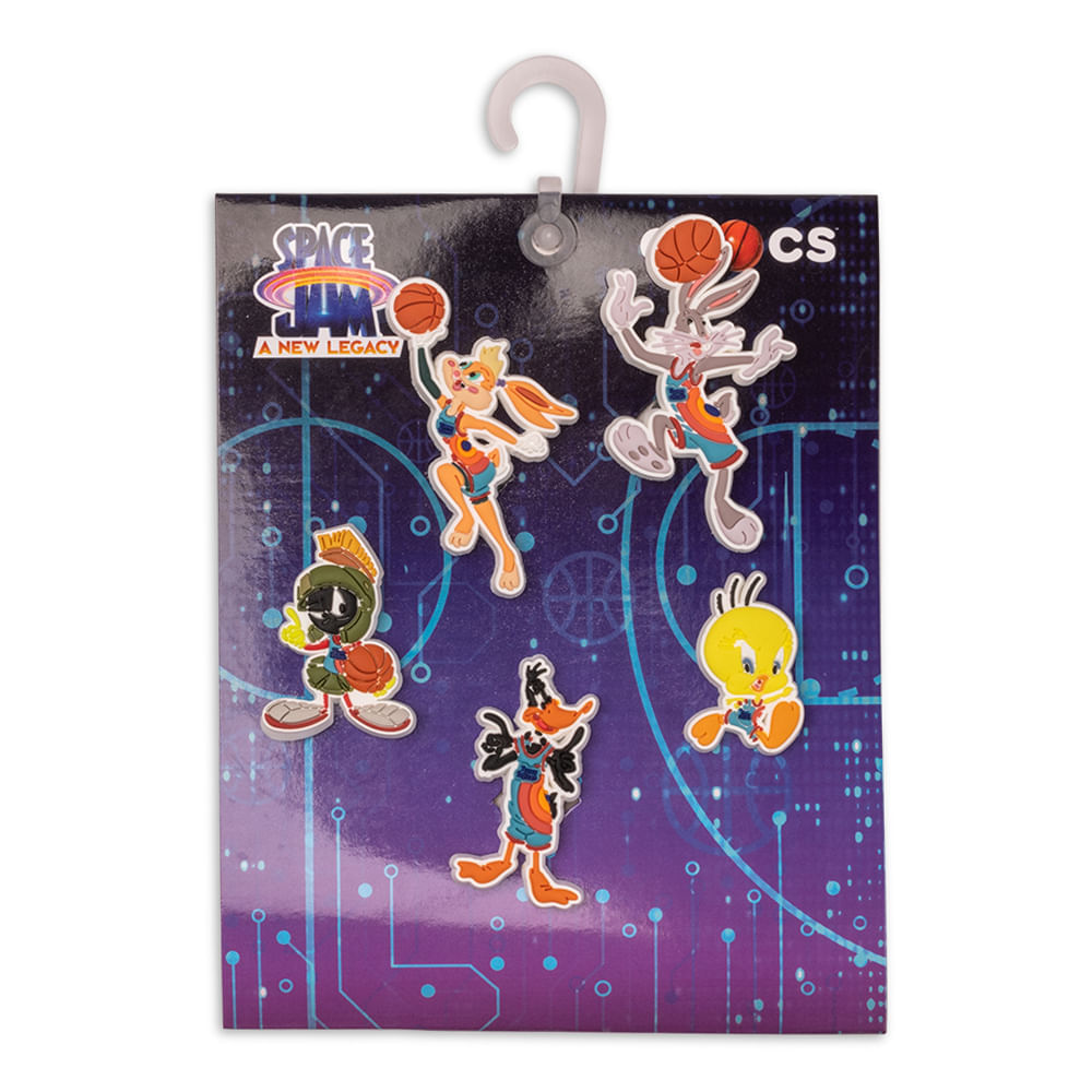 Jibbitz Crocs x Space Jam 2 Character 5 Pack | Jibbitz é na magicfeet