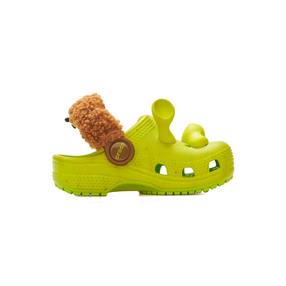 Sandália Crocs Shrek Classic Clog T PS Infantil | Sandálias é na magicfeet